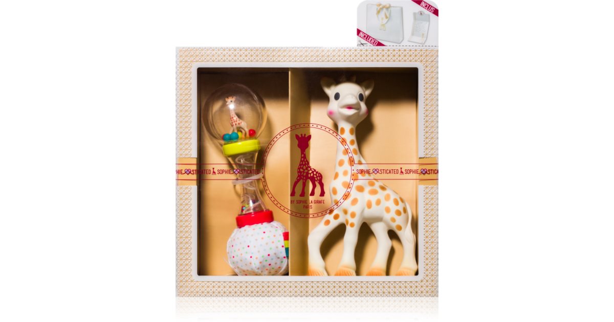 Sophie La Girafe Vulli Gift Set coffret cadeau pour bébé 3m+ | notino.be