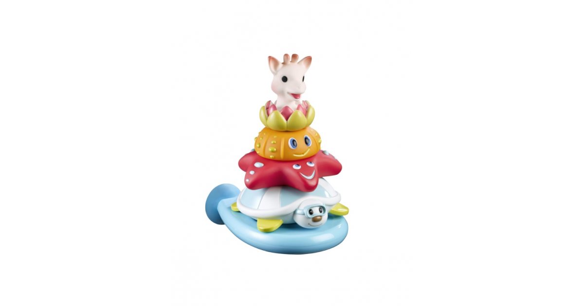 Sophie La Girafe Vulli Surf Pyramide turn de construcție pentru cadă ...