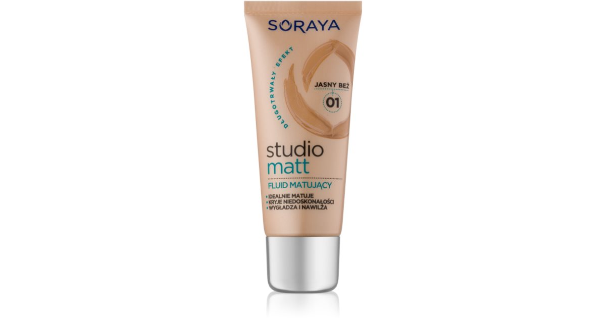 Soraya Studio Matt base matificante com vitamina E | notino.pt