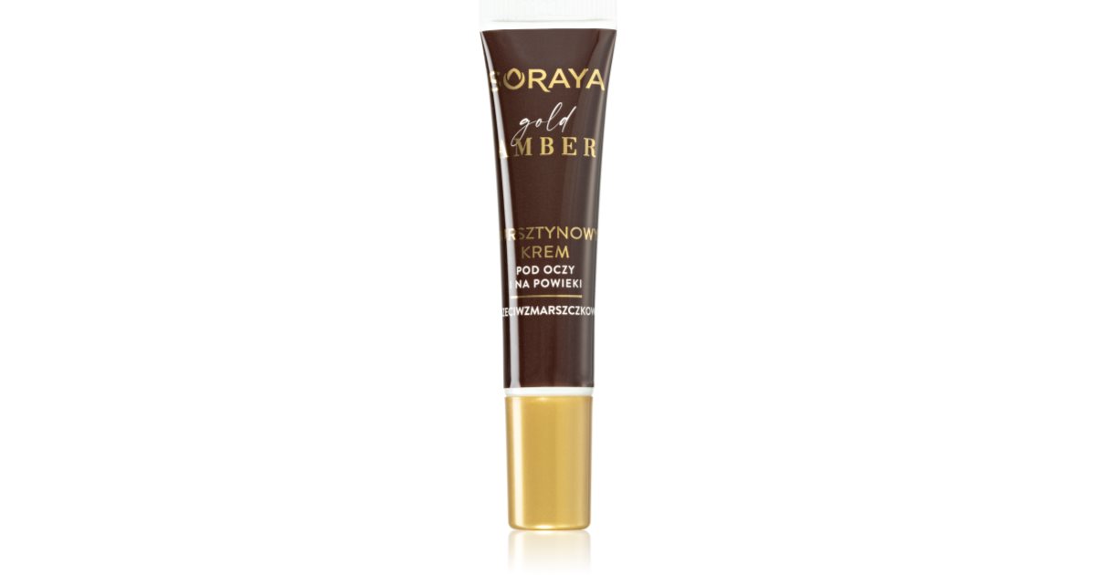Soraya Gold Amber Eye Cream with anti-wrinkle effect | notino.ie
