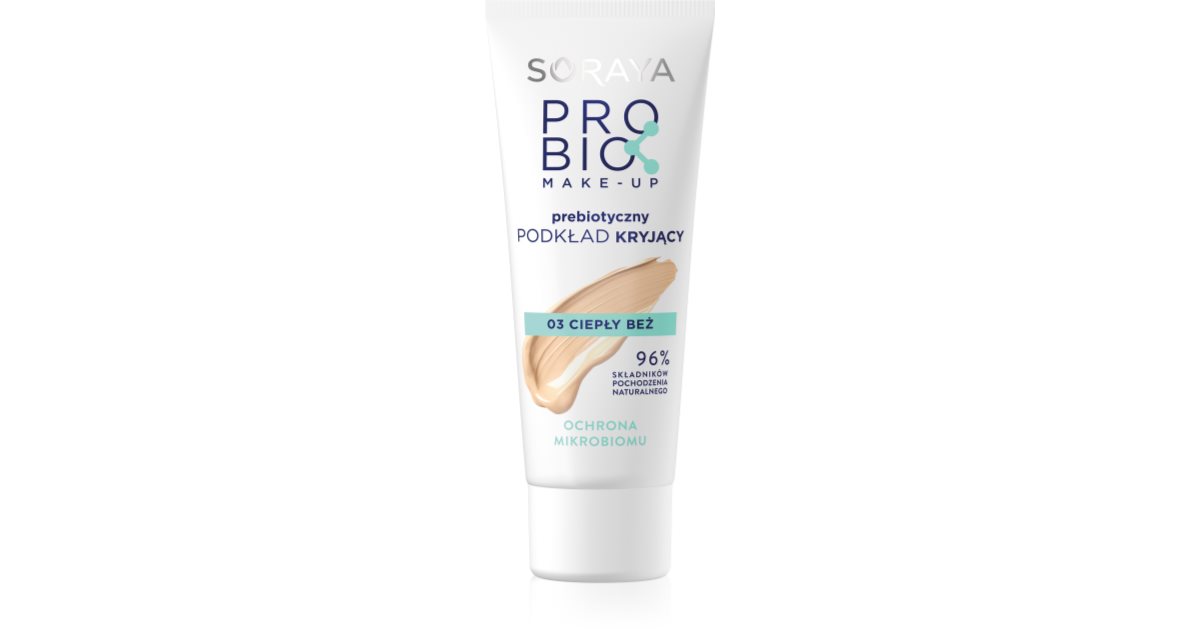 Soraya Probio Make-up High Cover Foundation with prebiotics | notino.ie