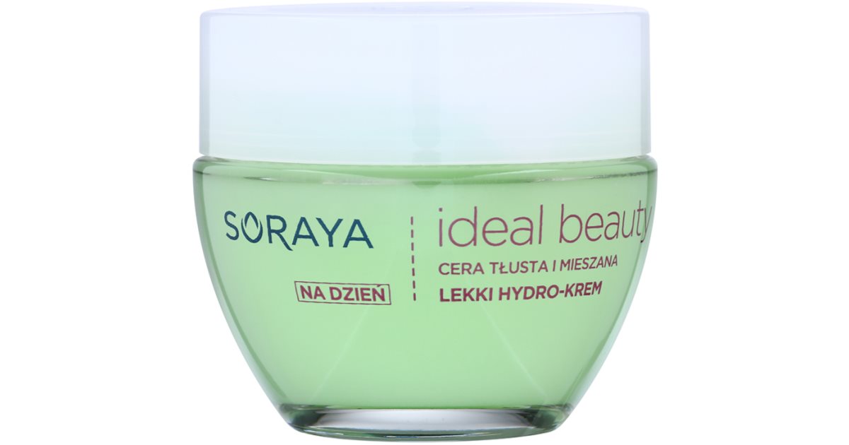 Soraya Ideal Beauty crème légère hydratante pour peaux grasses et ...