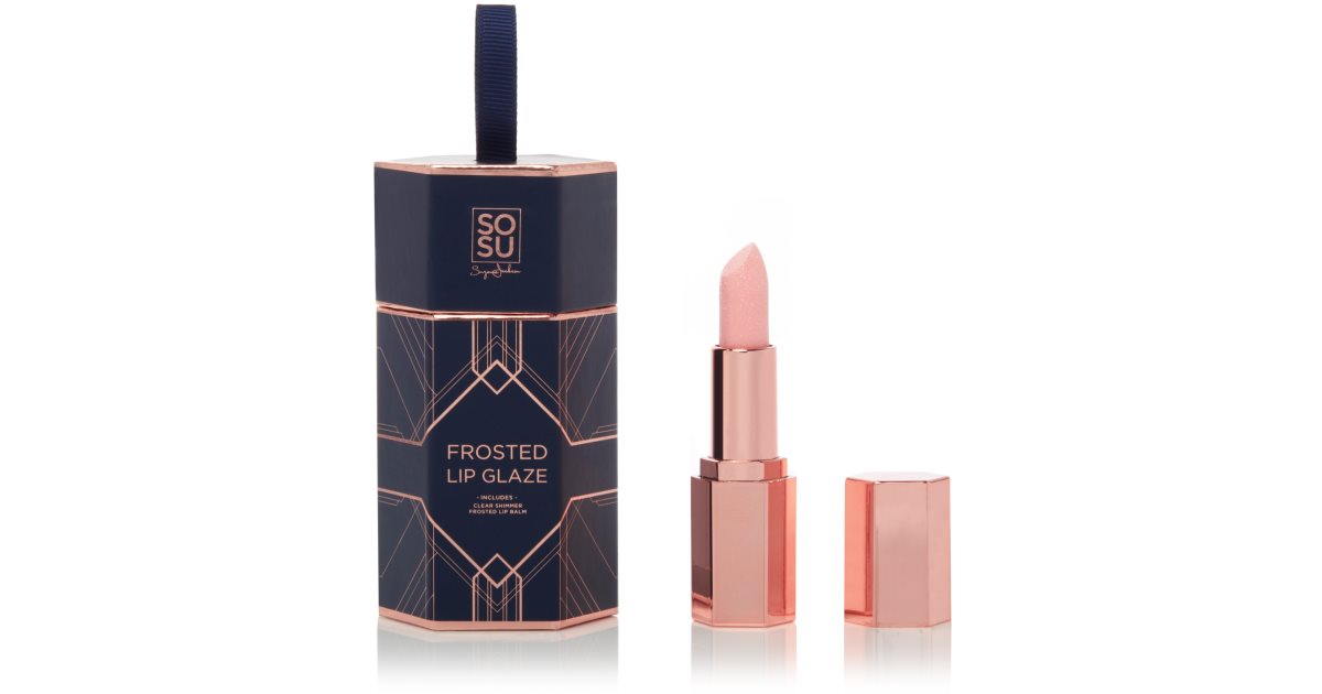 SOSU Cosmetics Limited Edition Frosted Lip Glaze moisturising lip balm ...