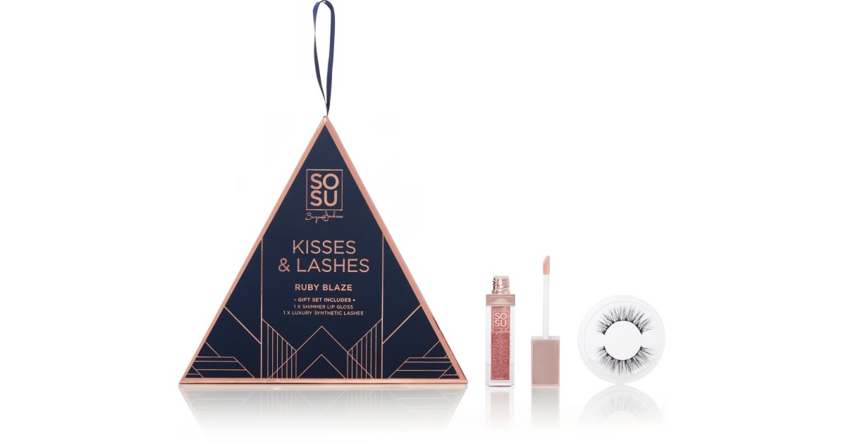 SOSU Cosmetics Limited Edition Kisses & Lashes coffret cadeau Ruby ...