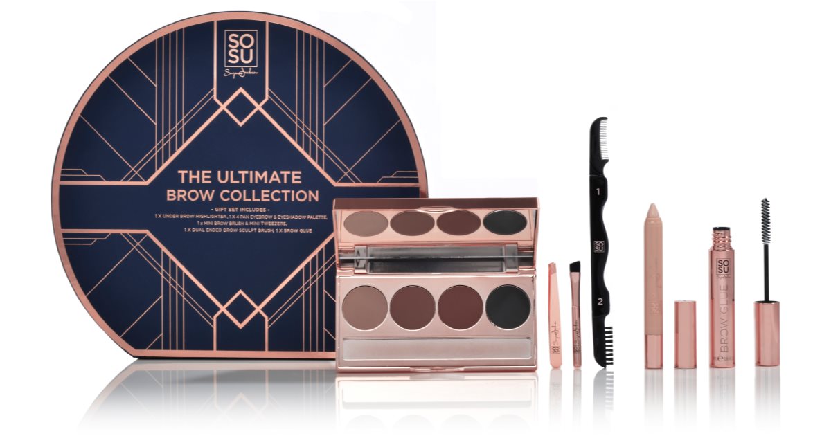 SOSU Cosmetics Limited Edition Ultimate Brow Collection gift set for ...