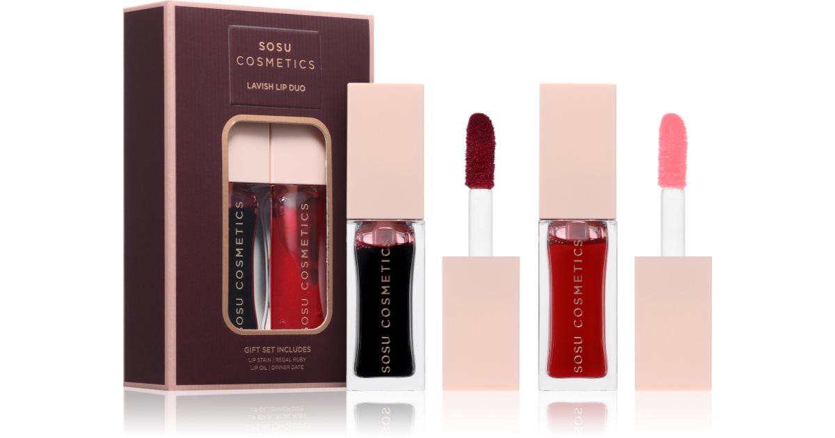 SOSU Cosmetics Lavish Lip Duo gift set for lips | notino.co.uk