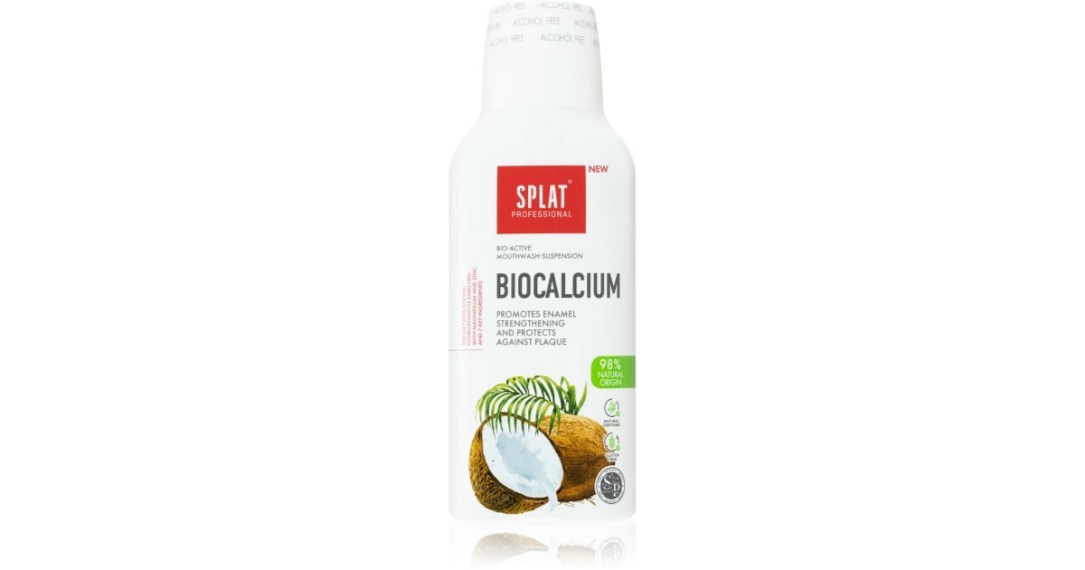Splat Professional Biocalcium Fortifying and Renewing Mouthwash for ...