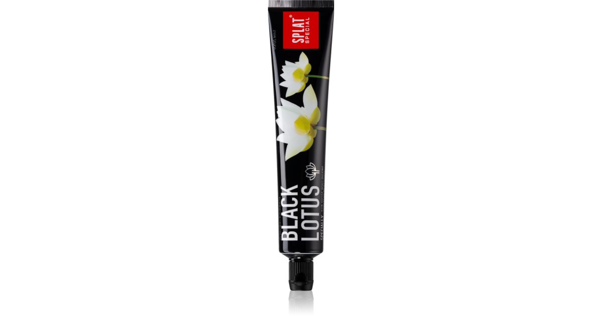 Splat Special Black Lotus Whitening Toothpaste with Activated Charcoal ...
