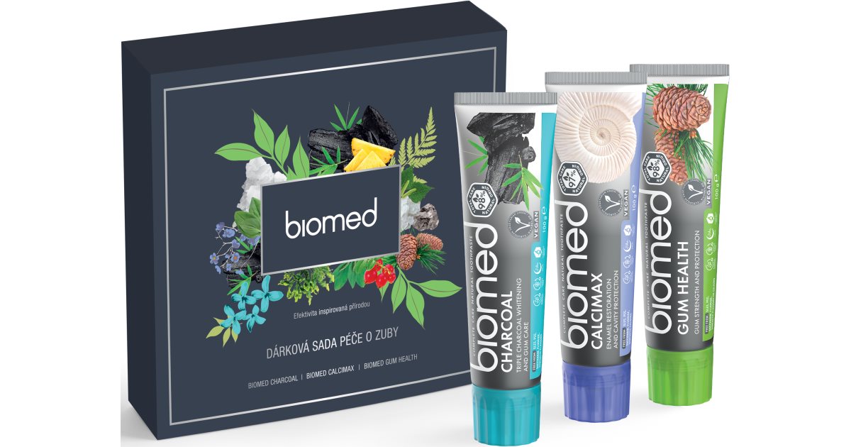 Splat Biomed Biocomplex Trio set Dark(for teeth) | notino.co.uk