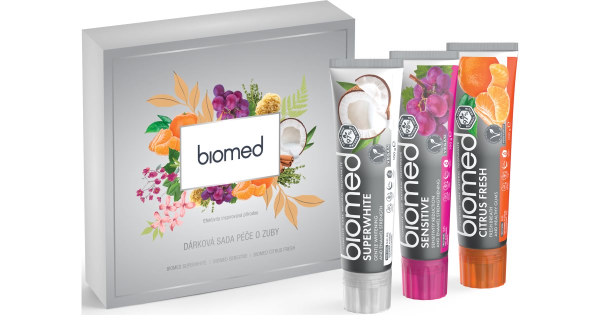 Biomed Biocomplex Set set for teeth Bright | notino.co.uk