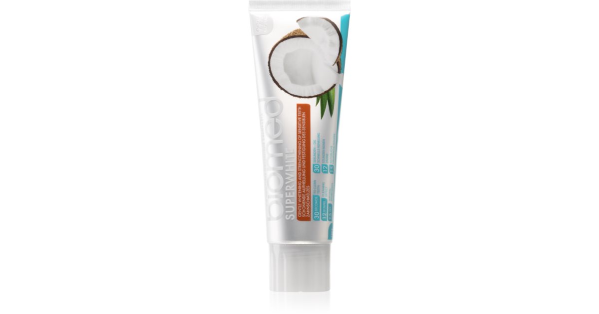 Biomed Superwhite reinforcing toothpaste with coconut oil | notino.co.uk
