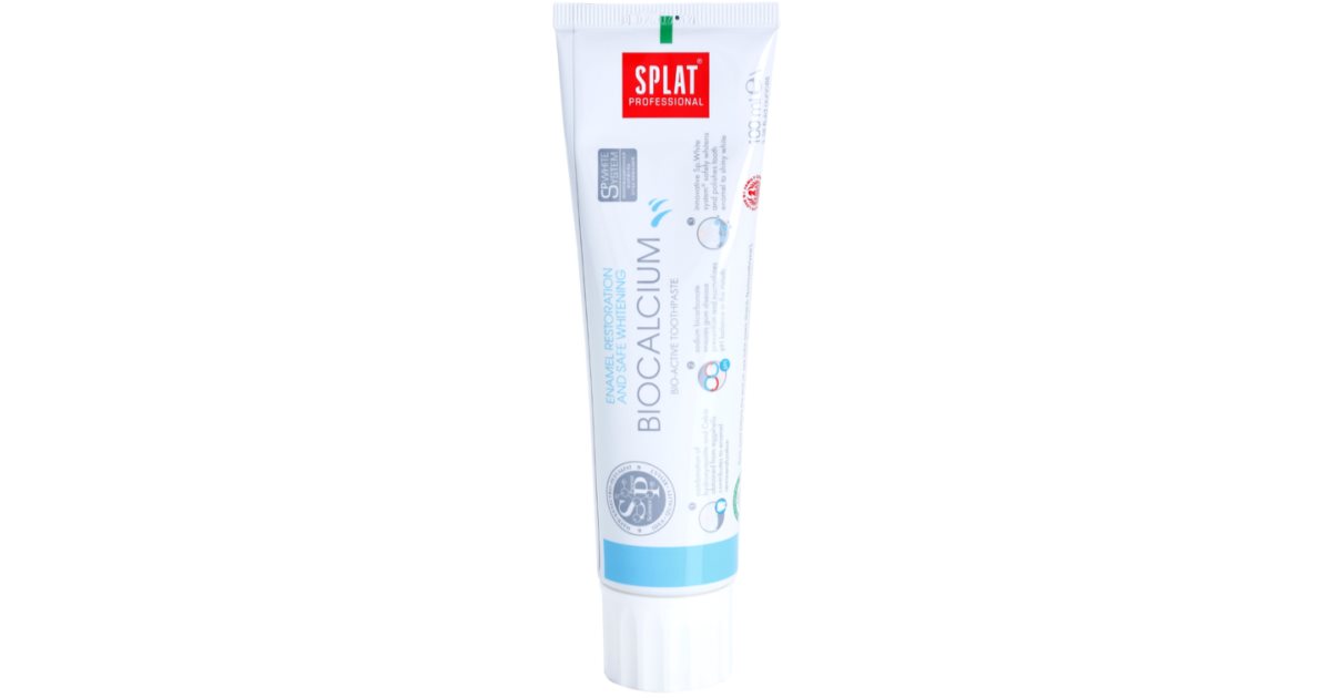 Splat Professional Biocalcium Bio-Active Toothpaste for enamel ...