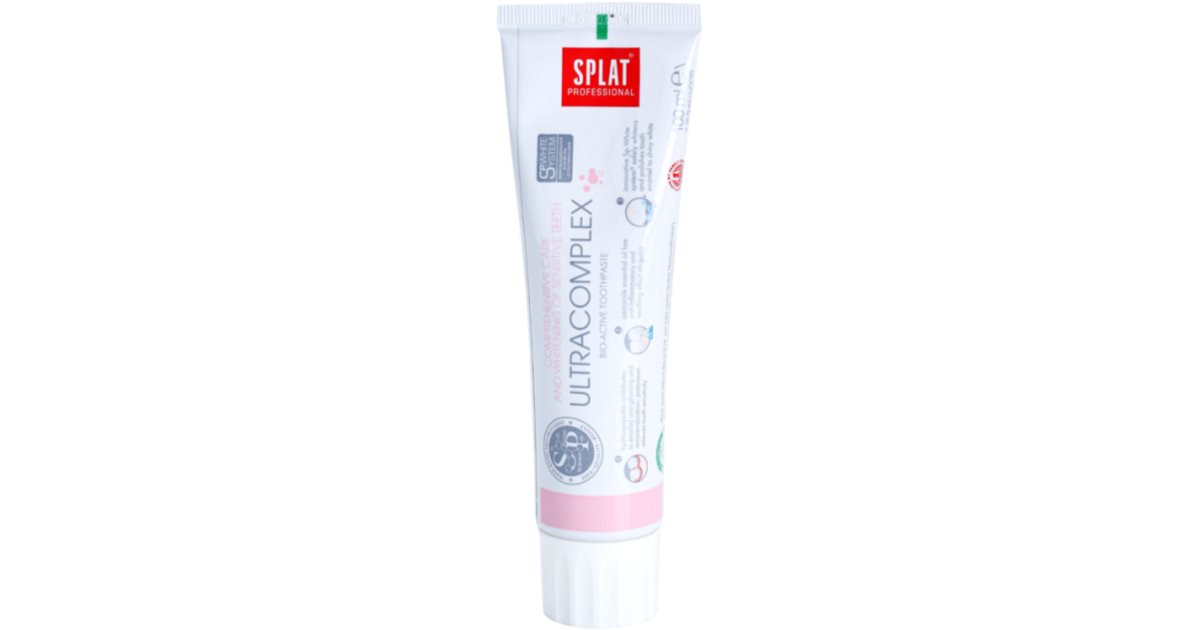 Splat Professional Ultracomplex Bio-Active Toothpaste for Complex Care ...