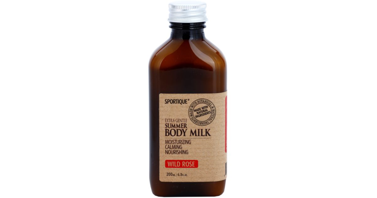 Sportique Wellness Wild Rose nawilżające mleczko do ciała