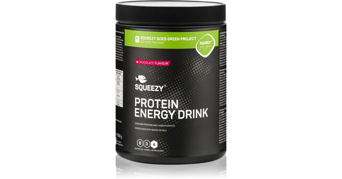 Squeezy Protein Energy Drink Protein-Milchgetränk mit Vitaminen ️ notino.de