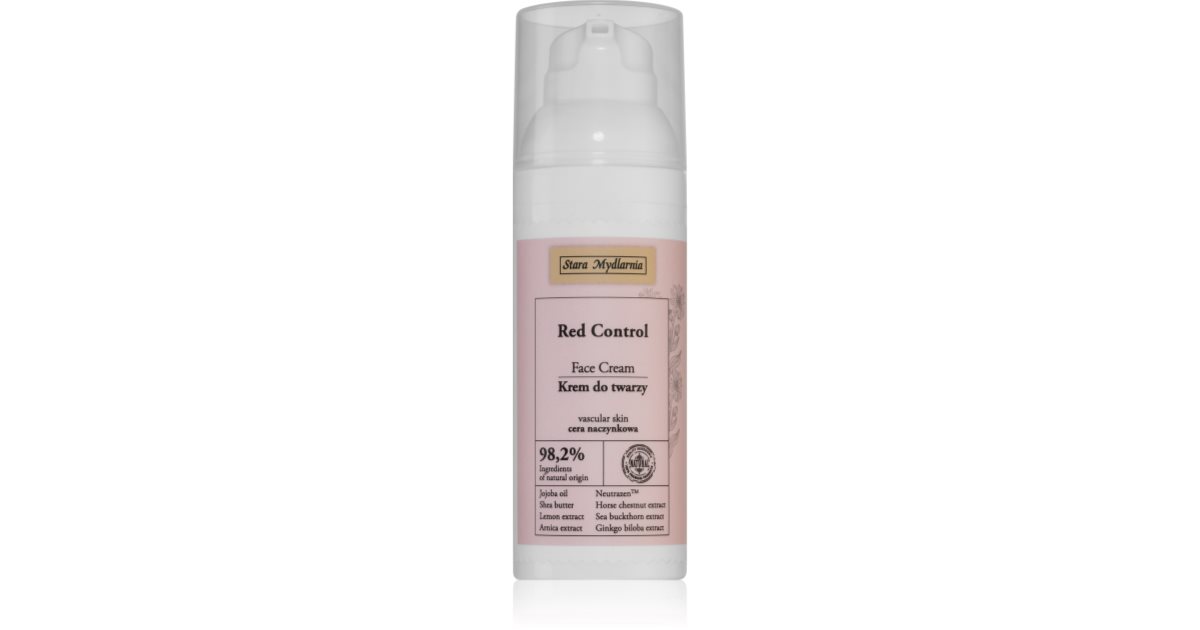 Stara Mydlarnia Red Control crème anti-rougeurs et anti-vaisseaux ...