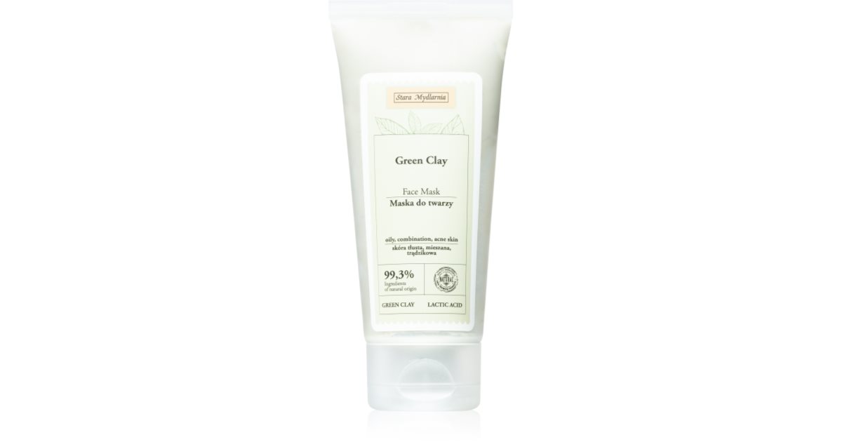 Stara Mydlarnia Green Clay gentle creamy mask for the face | notino.co.uk
