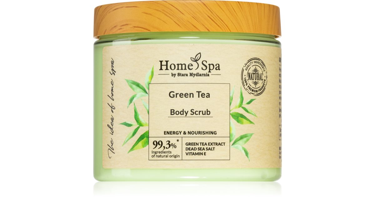 Stara Mydlarnia Home Spa Green Tea Körperpeeling mit grünem Tee