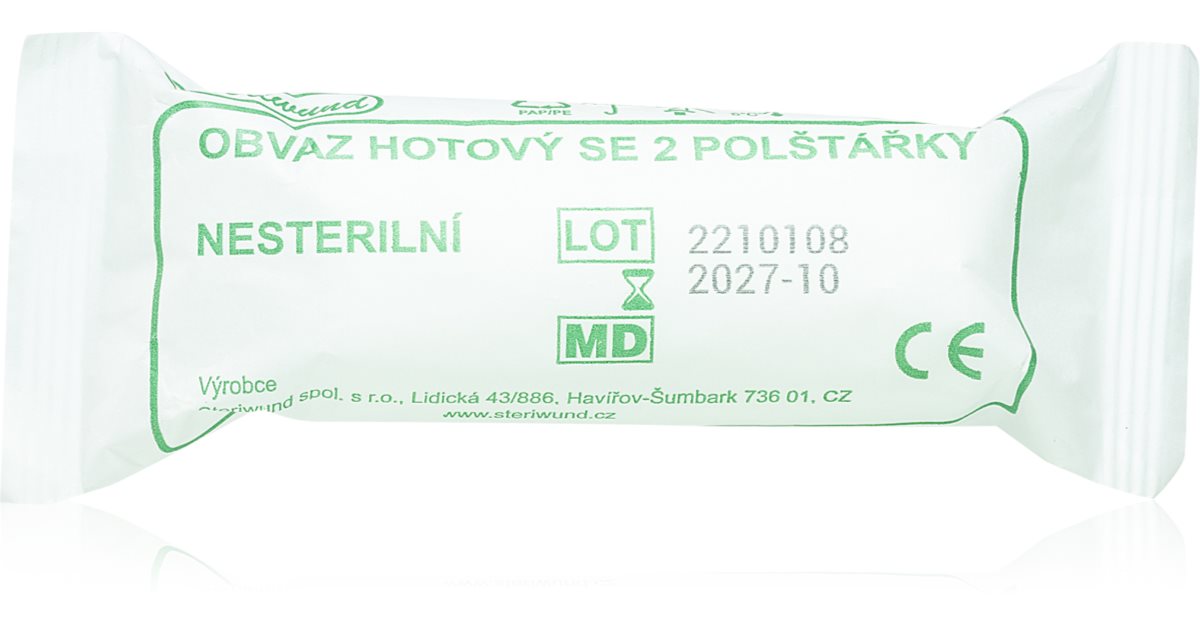 Steriwund Dressing ready with 2 non-sterile pads Verband | notino.at