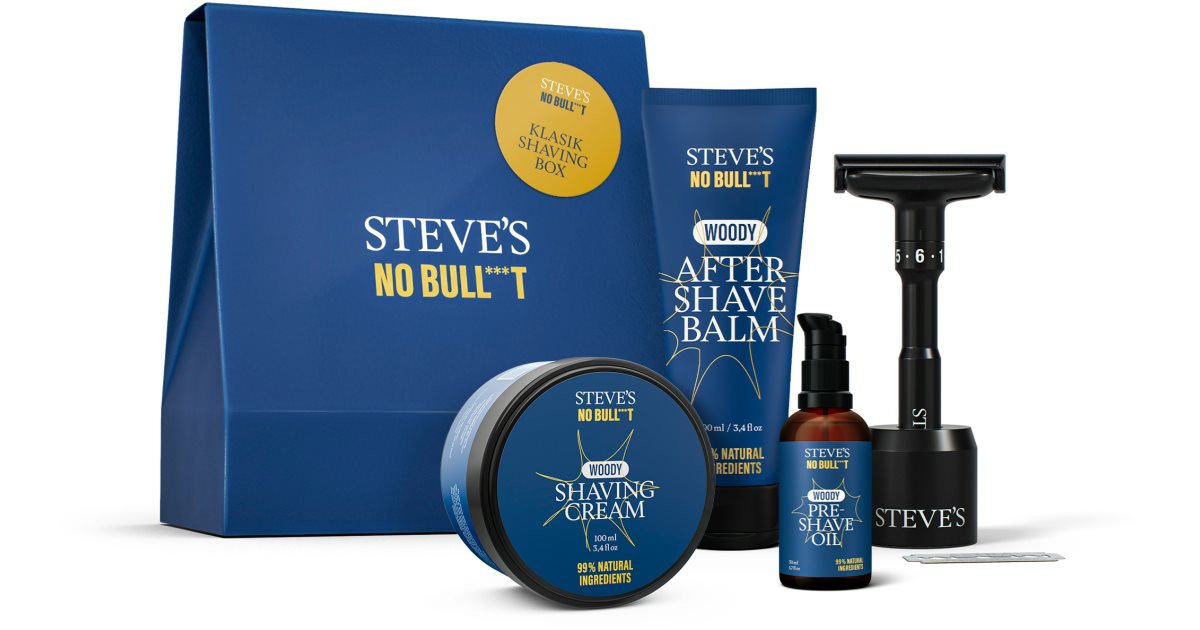 Steve's No Bull***t Ultrabox Classic Gift Set for shaving | notino.ie