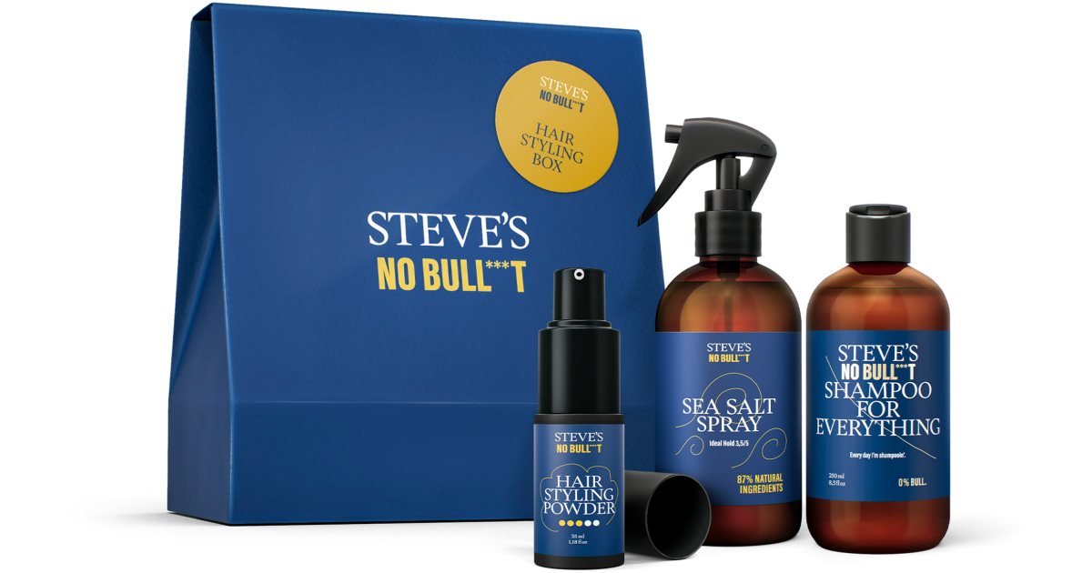 Steve's Set Hair Styling Box kit de coiffure | notino.fr