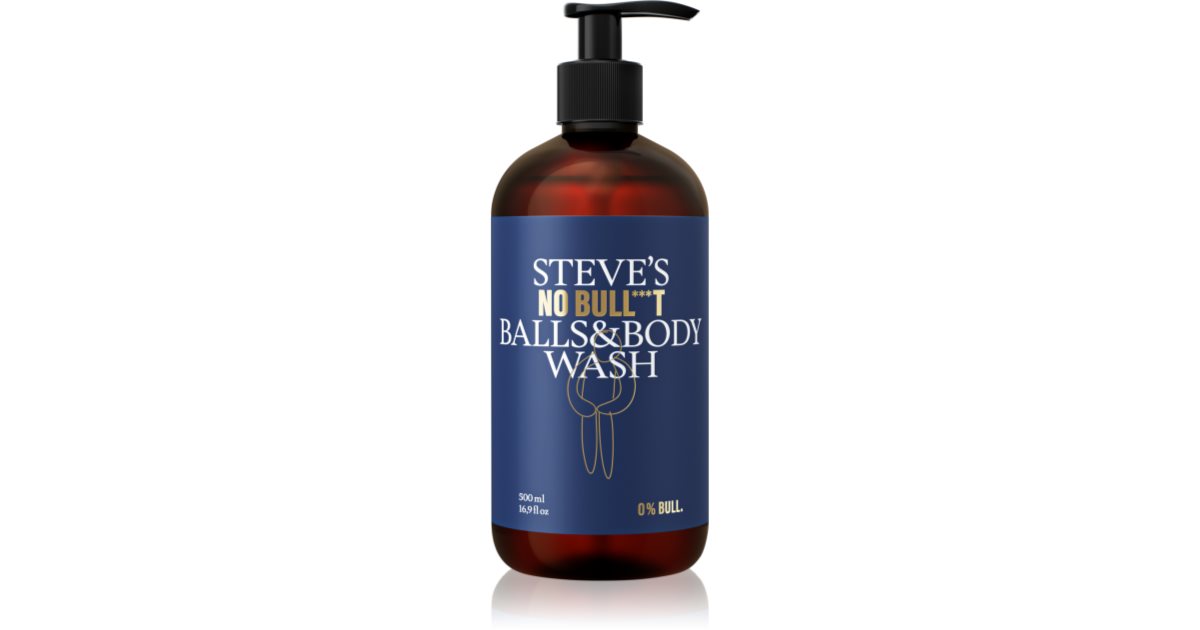 Steve's No Bull***t Balls and Body Wash gel de ducha energizante ...