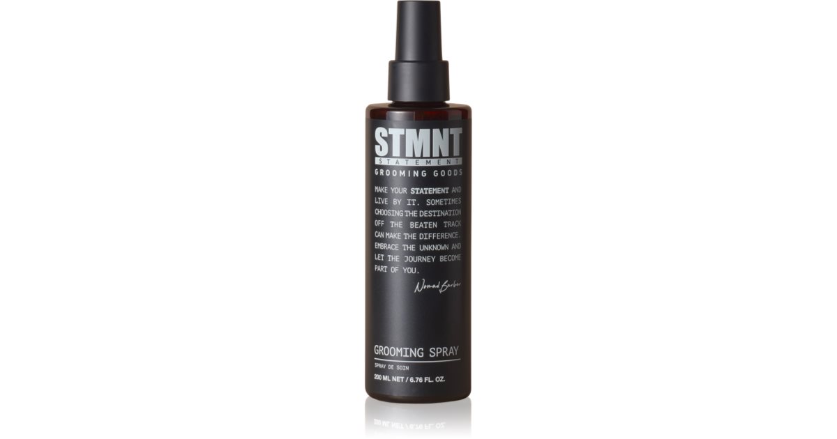 STMNT Nomad Barber Grooming Spray spray multifonctionnel avant le ...