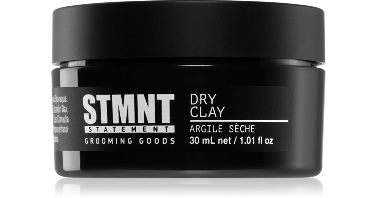 STMNT Nomad Barber Dry Clay argila para styling de cabelo para aspeto ...