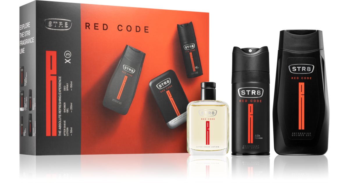 STR8 Red Code Gift Set X. voor Mannen | notino.nl