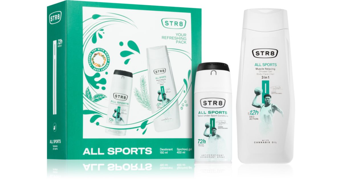 STR8 All Sports Set Gift Set voor Mannen | notino.nl
