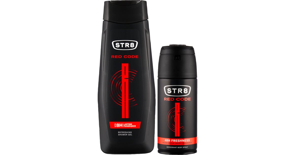 STR8 Red Code Set Gift Set for men | notino.ie
