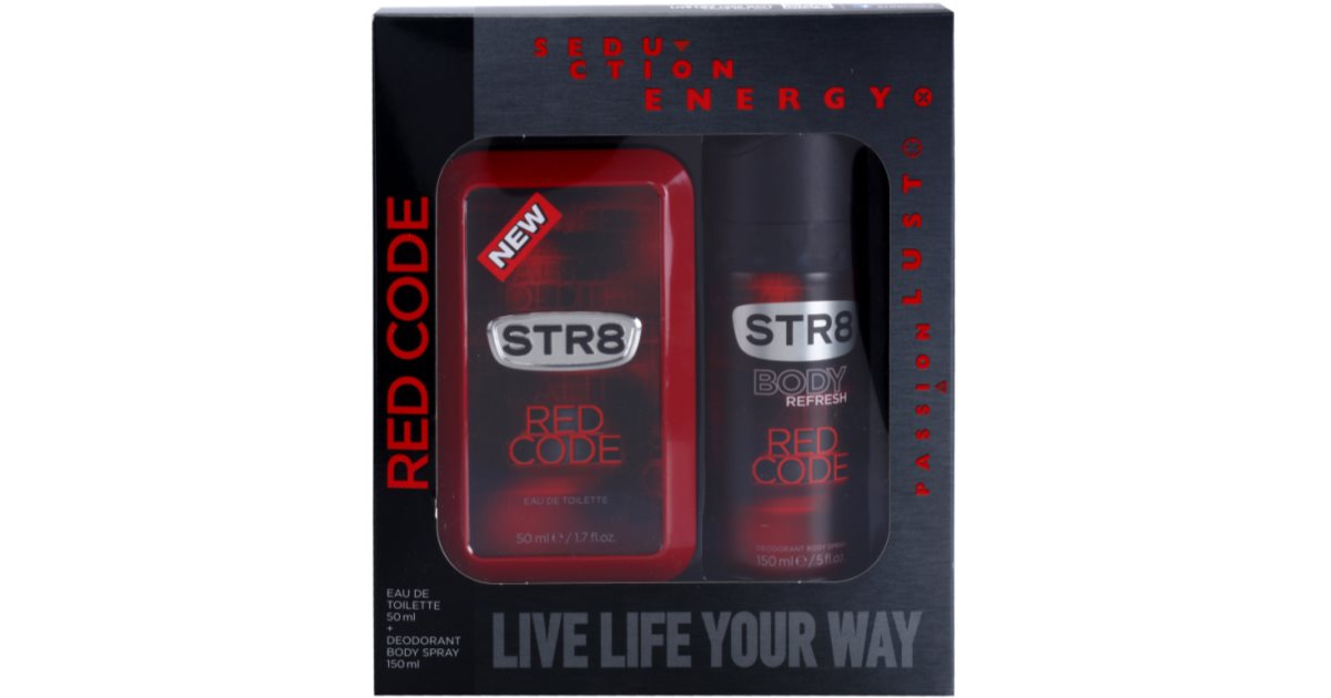 STR8 Red Code coffret II. para homens | notino.pt