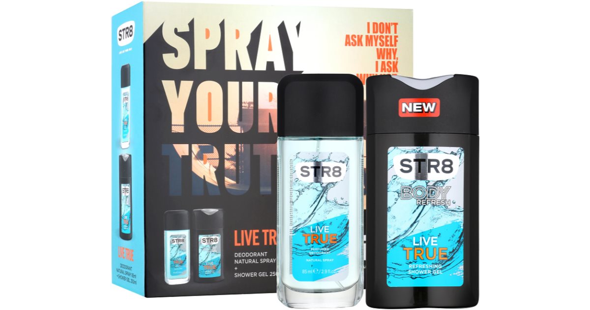 STR8 Live True Geschenkset IV. für Herren