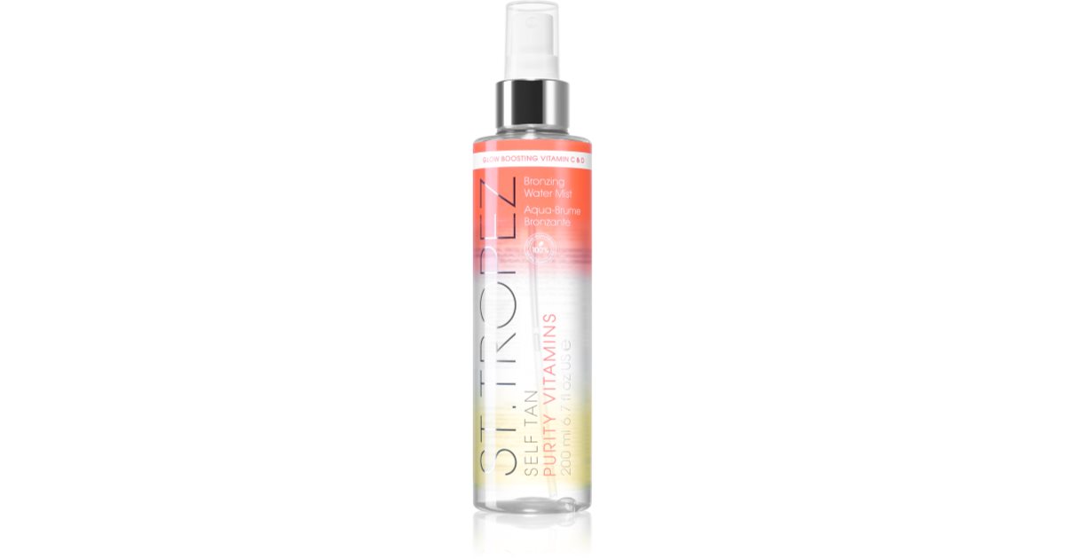 St.Tropez Self Tan Purity Vitamins spray auto-bronzant | notino.fr