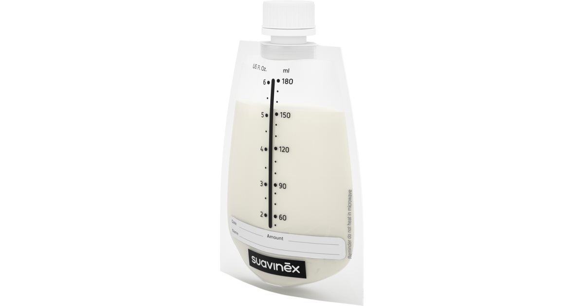 Suavinex Zero Zero Breast Milk Bags Sackerl Muttermilch-Aufbewahrung ...