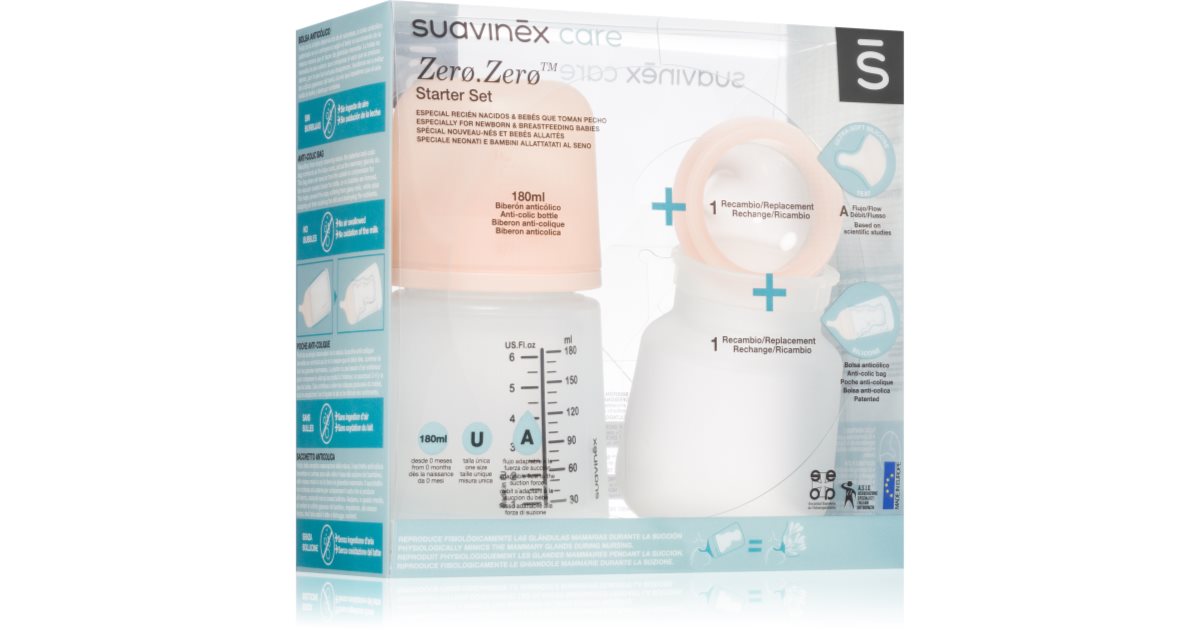 Suavinex Zero Zero Starter Set Gift Set for children from birth A ...
