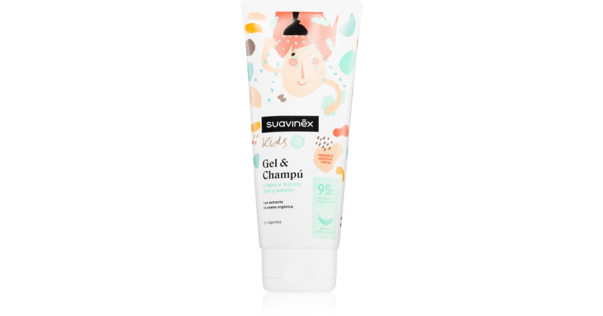 Suavinex Kids Gel & Shampoo shampoing pour enfant 2 en 1 | notino.fr