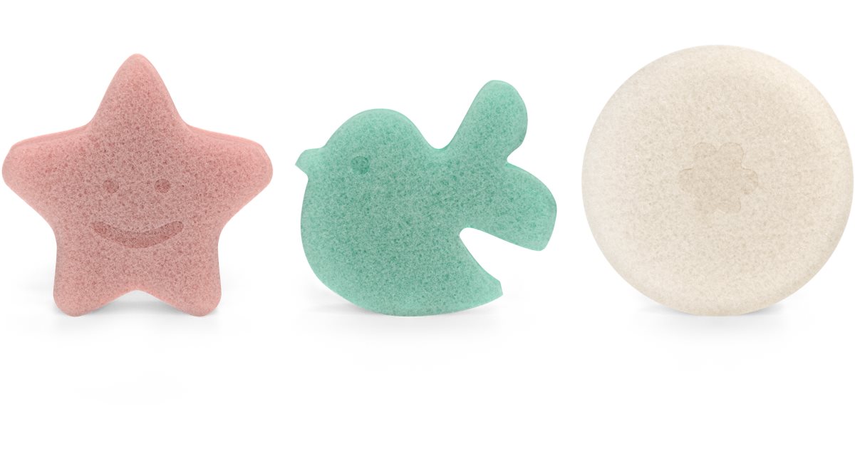 Suavinex Baby Konjac Sponge Set burete konjac pentru copii | Notino.ro