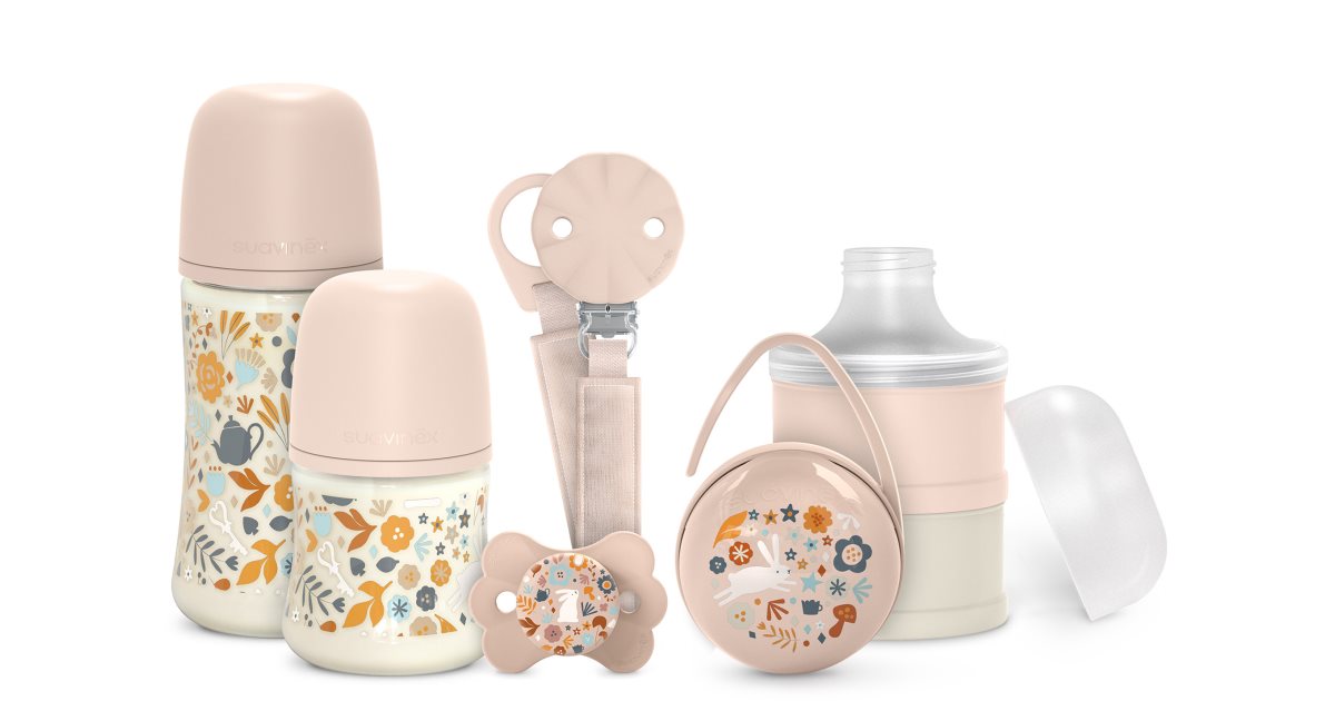 Suavinex Wonderland Baby Set Pink Gift Set for babies | notino.ie