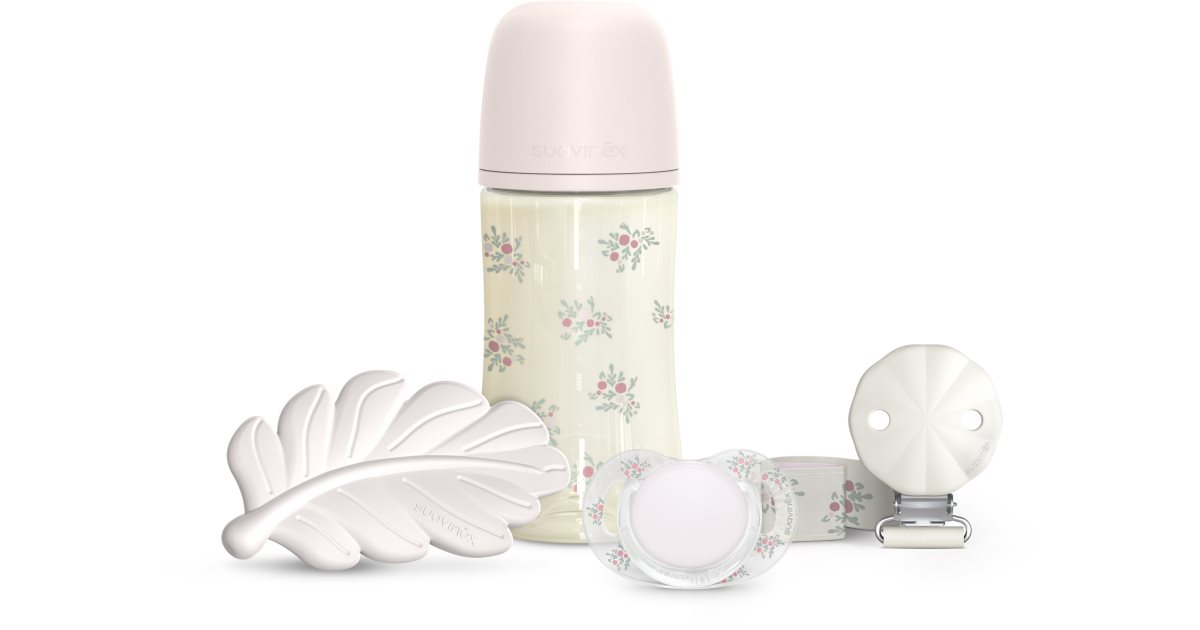 Suavinex Poetry Baby Set Pink Gavesæt til babyer | notino.dk