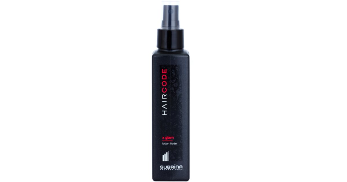 Subrina Professional Hair Code X Glam lotion liquide fixante fixation ...