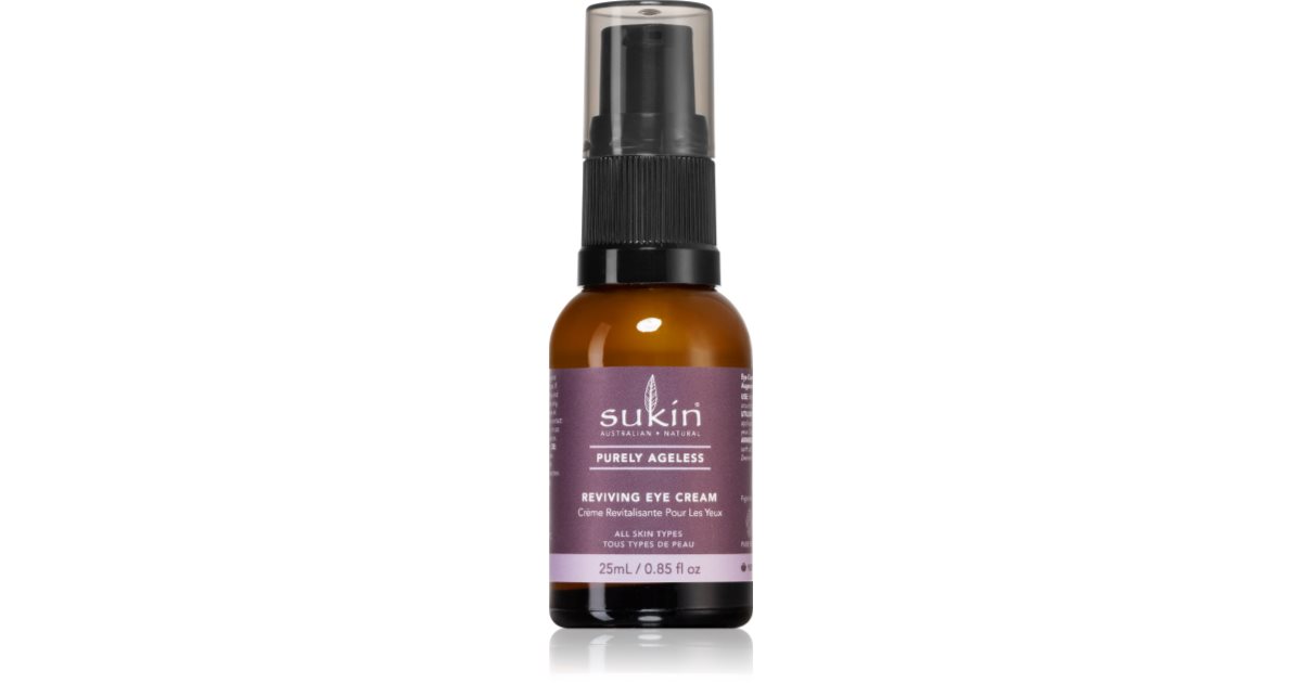 Sukin Purely Ageless Moisturising and Smoothing Eye Cream to treat ...
