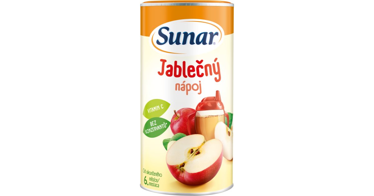 Sunar Rozpustný nápoj jablko rozpustný nápoj pro děti | notino.cz