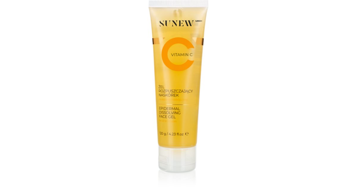 SUNEWMED+ Exfoliating Face Gel čisticí gel pro odstranění odumřelé ...