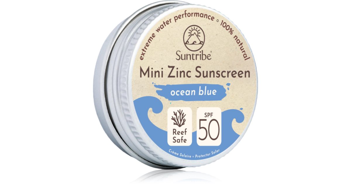 Suntribe Mini Zinc Sunscreen suojaava mineraalivoide kasvoille ja ...