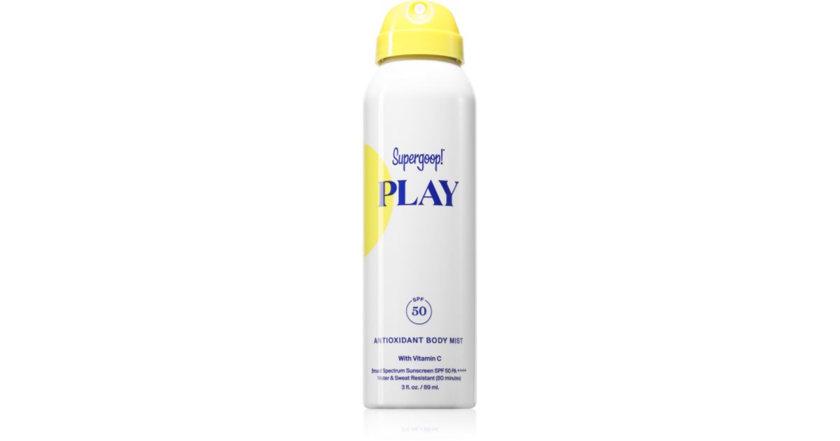 Supergoop! Play spray corporel SPF 50 | notino.fr