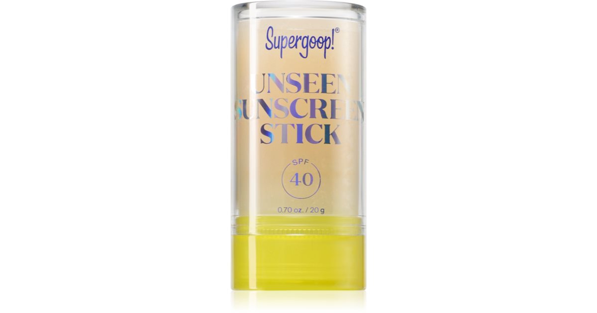 Supergoop! Unseen Sunscreen tanning stick SPF 40 | notino.co.uk