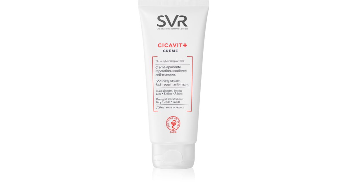 SVR Cicavit+ crème rénovatrice qui accélère la cicatrisation | notino.fr