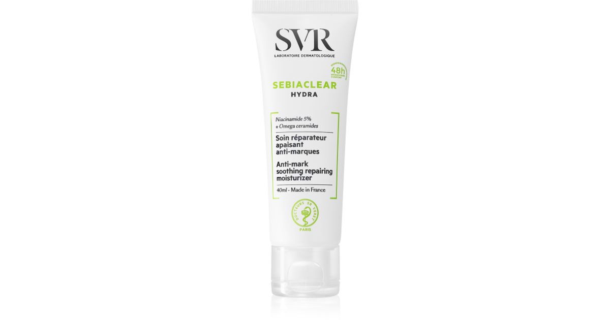 SVR Sebiaclear Hydra soothing and moisturising cream for skin with ...