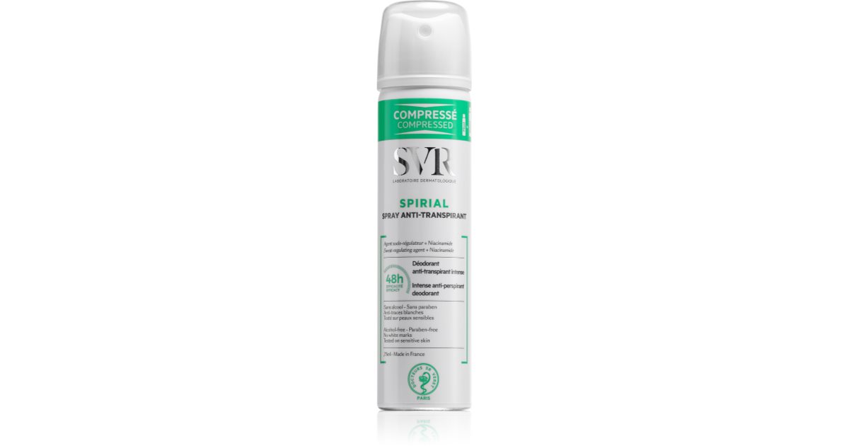 SVR Spirial antiperspirant spray with 48-hour effect | notino.co.uk